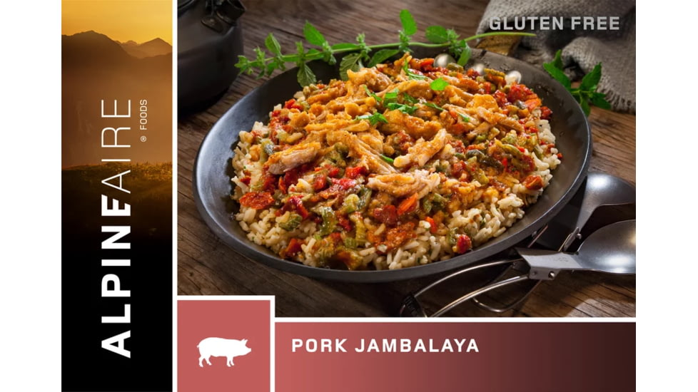 Katadyn Pork Jambalaya Alpine Aire Foods — CampSaver