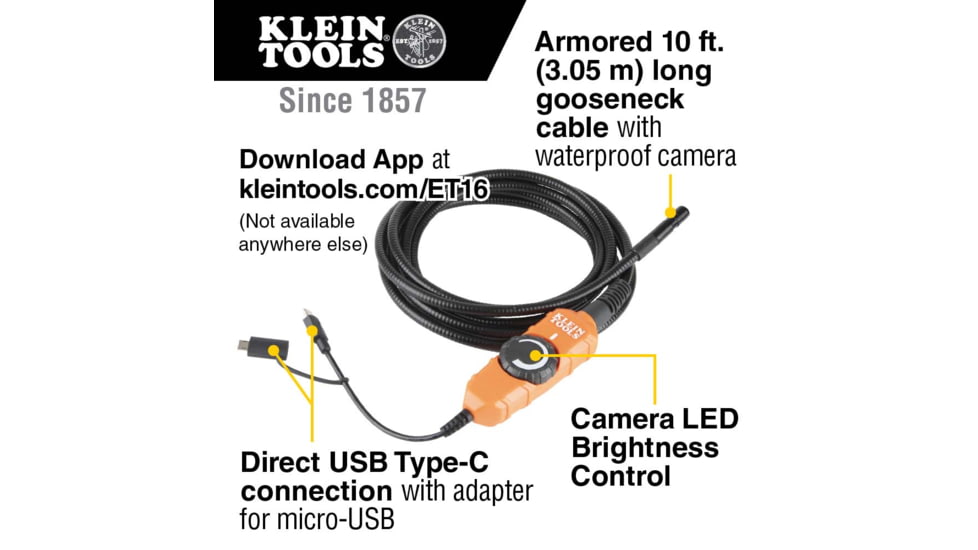 Klein Tools Borescope for Android Devices , Up to 17% Off — CampSaver
