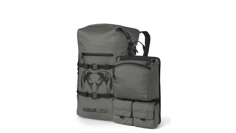 KUIU Karluk 1850 Roll Top Dry Backpack Set in Stone C72DCDB6 — CampSaver