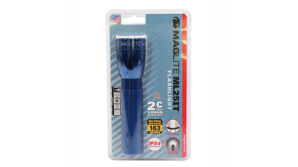 Maglite 2C Cell,Blue,Whs ML25IT-2116 , 14% Off — CampSaver