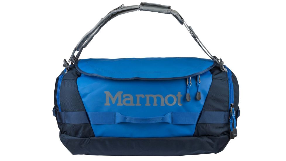 Marmot Long Hauler Duffel Bag, Peak Blue/Vintage Navy, — Size: Medium ...