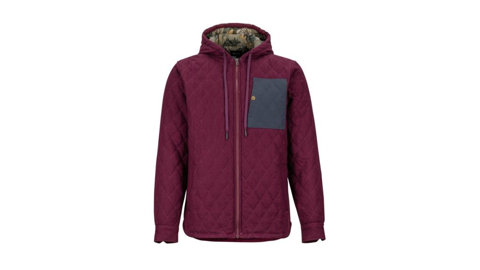 Marmot Mt. Rose Insulated Flannel LS - Men's, Fig, — Mens Clothing Size ...