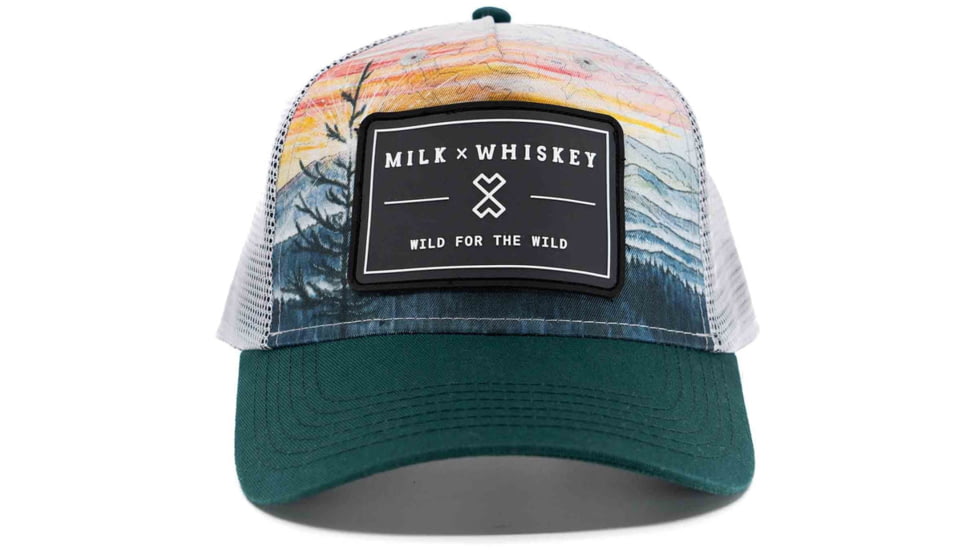 Milk X Whiskey Wild For The Wild Low Pro Forest Trucker — CampSaver