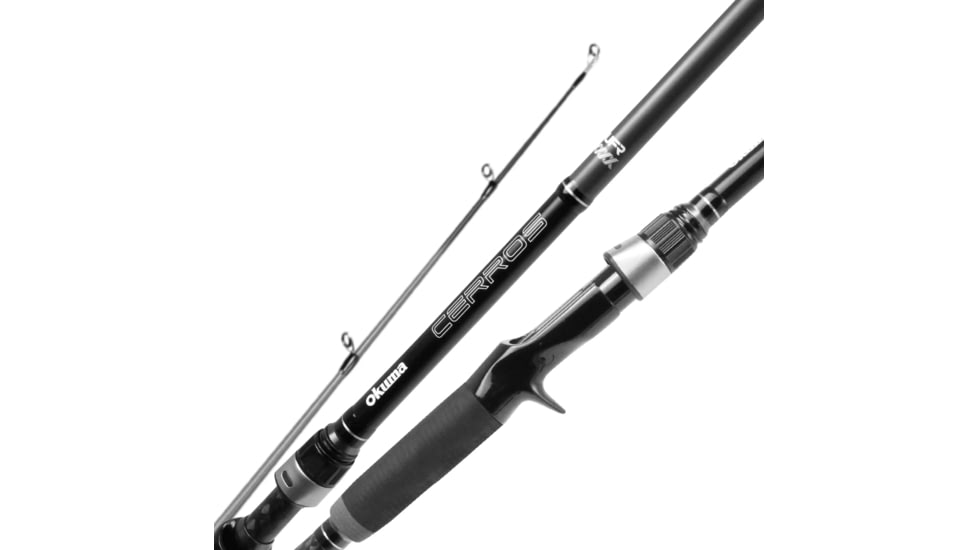 Okuma Cerros, Extra Heavy Casting Rod, 24-Ton Carbon Construction Split ...