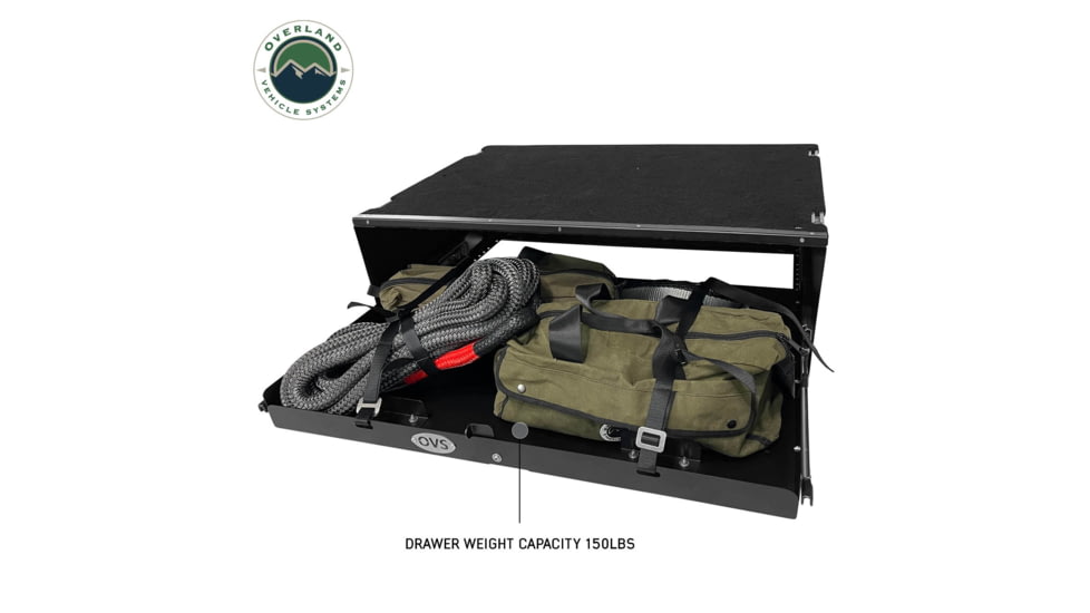 Overland Vehicle Systems CP Duty Glamping Large Cargo Drawer w/ Slide ...
