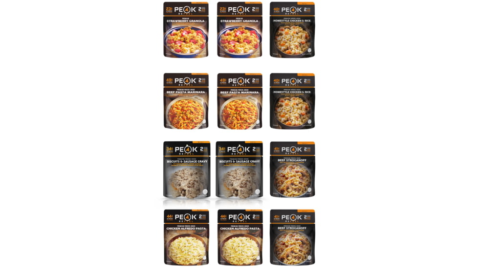 Peak Refuel Base Camp 3.0 Premium Freeze-Dried Meals Bucket 59416 , 10% ...