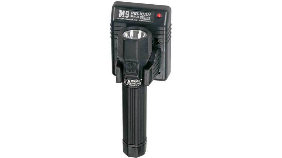 Models Pelican 7050 Black Knight M9 Black Rechargeable Flashlight w ...