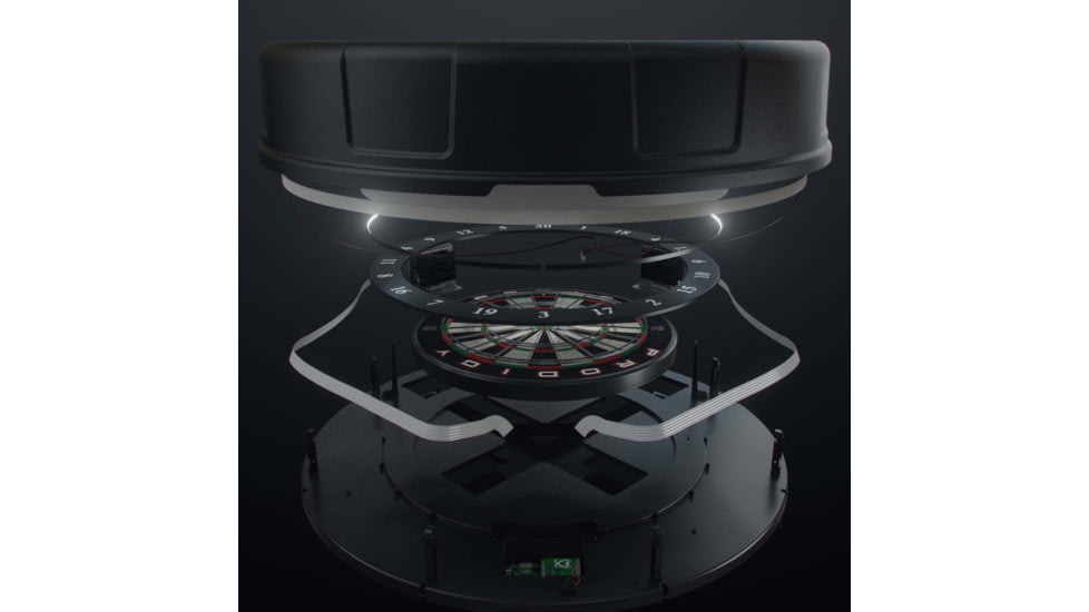 Prodigy Auto Score Bristle Dartboard System D9000W , 17% Off with Free ...