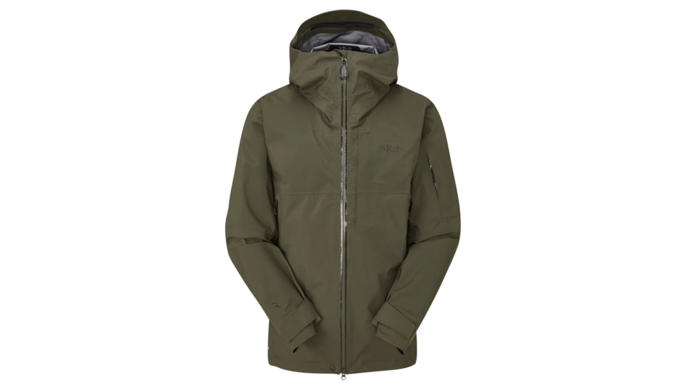 Rab Khroma Diffuse GTX Jacket - Men's, Army, Small, QWH — Mens Clothing ...