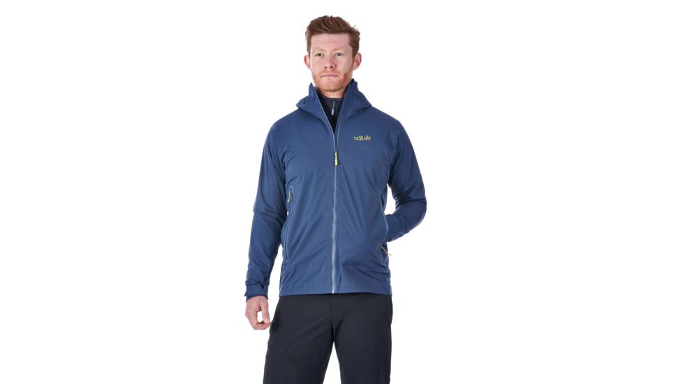 Rab Kinetic Plus Jacket - Men's, Steel, Medium, — Mens Clothing Size ...