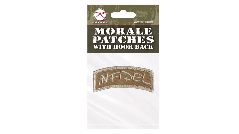 Rothco Infidel Shoulder Morale Patch — CampSaver