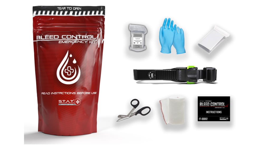 S.T.A.T. Medical Devices Bleed Control Emergency Kit with X-Force ...