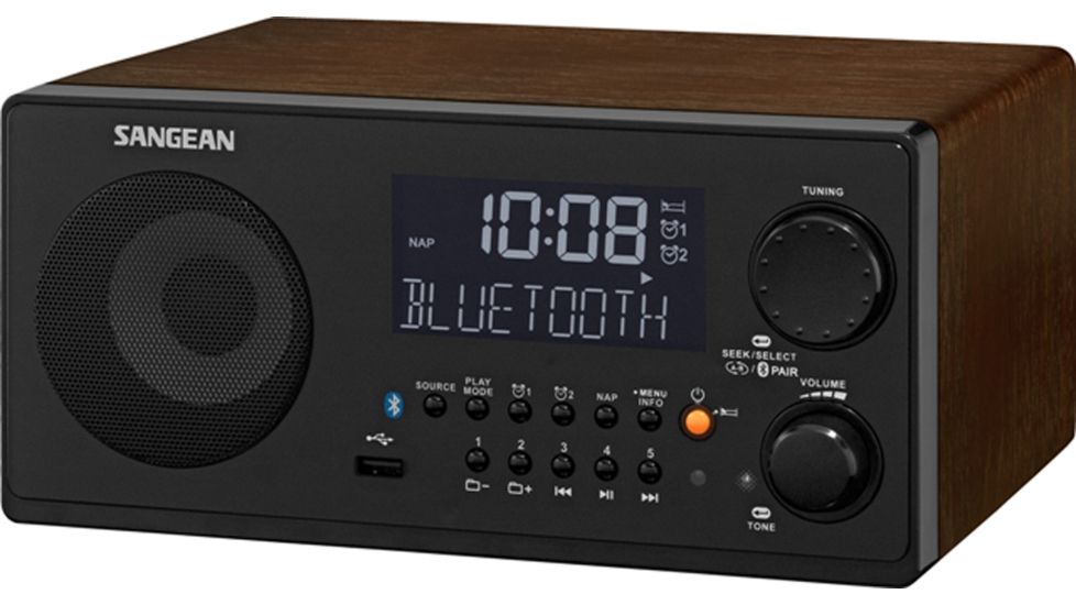 Sangean AM/FM-RDS Radio w/ Bluetooth — CampSaver