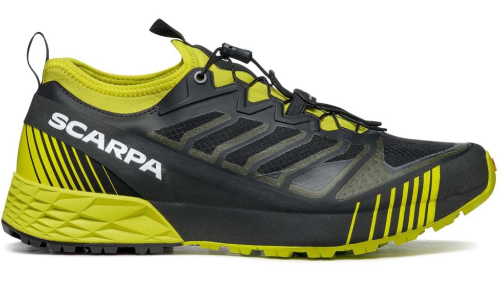Scarpa Ribelle Run Shoes - Men's, Black/Lime, 45, 33071 — Mens Shoe ...