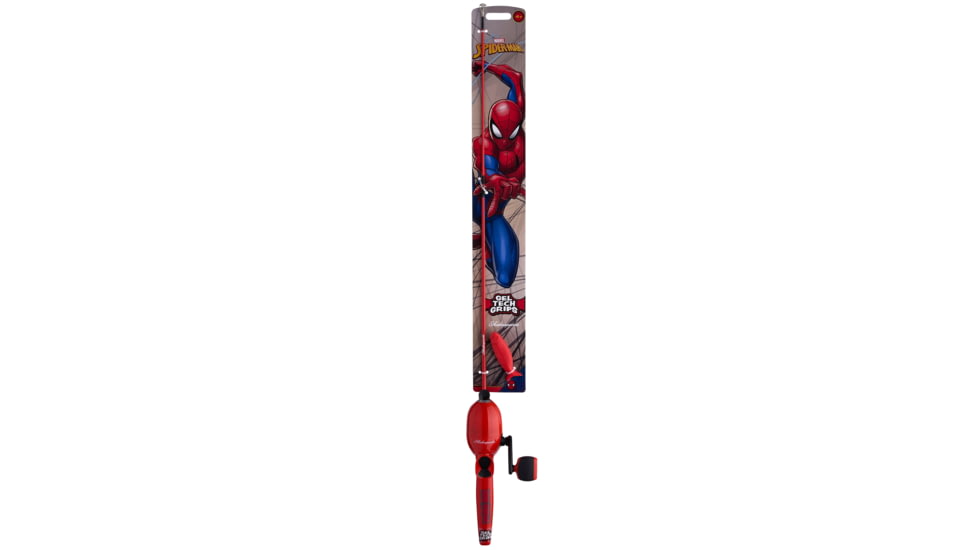 Shakespeare Marvel Spider-Man Advanced Kit, Rod & Reel Combo SPMANKIT-A ...