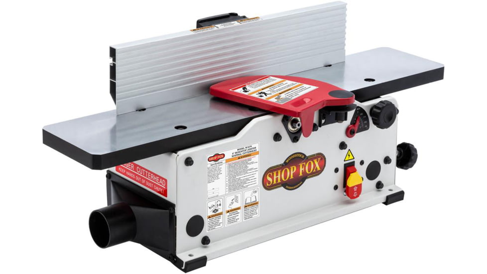Shop Fox 6in Benchtop Jointer With Spiral-Style Cutterhead — CampSaver
