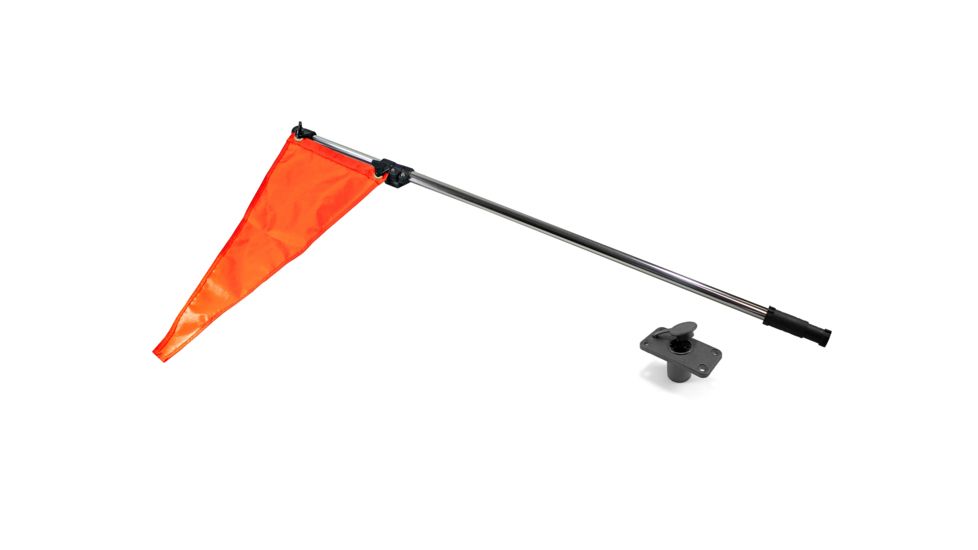 Shoreline Marine Safety Flag w/Mount — CampSaver