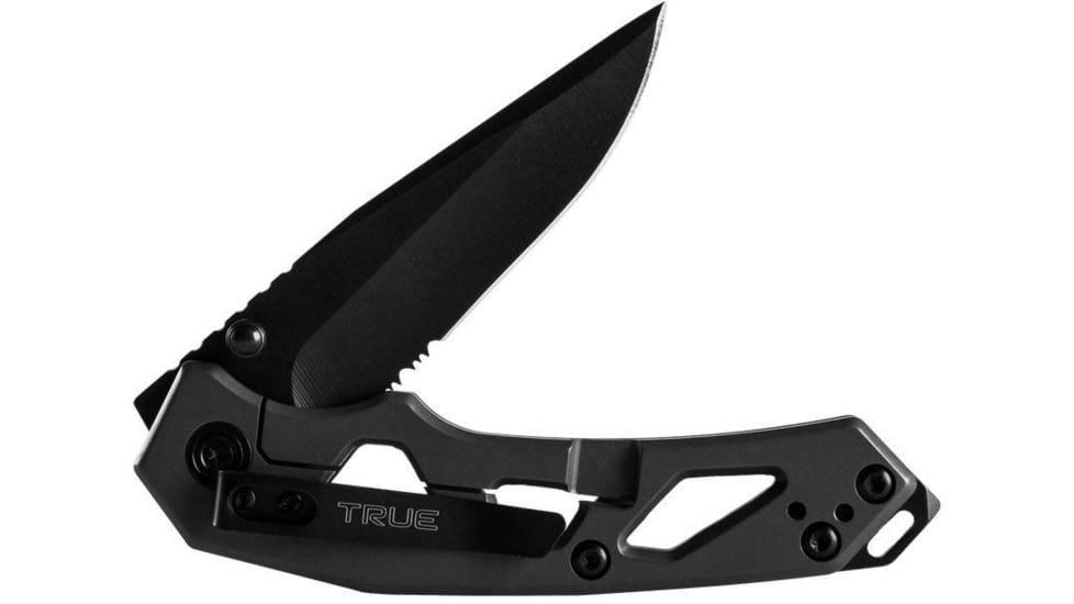 True Drop Point and Glass Breaker Tactical EDC Knife — CampSaver
