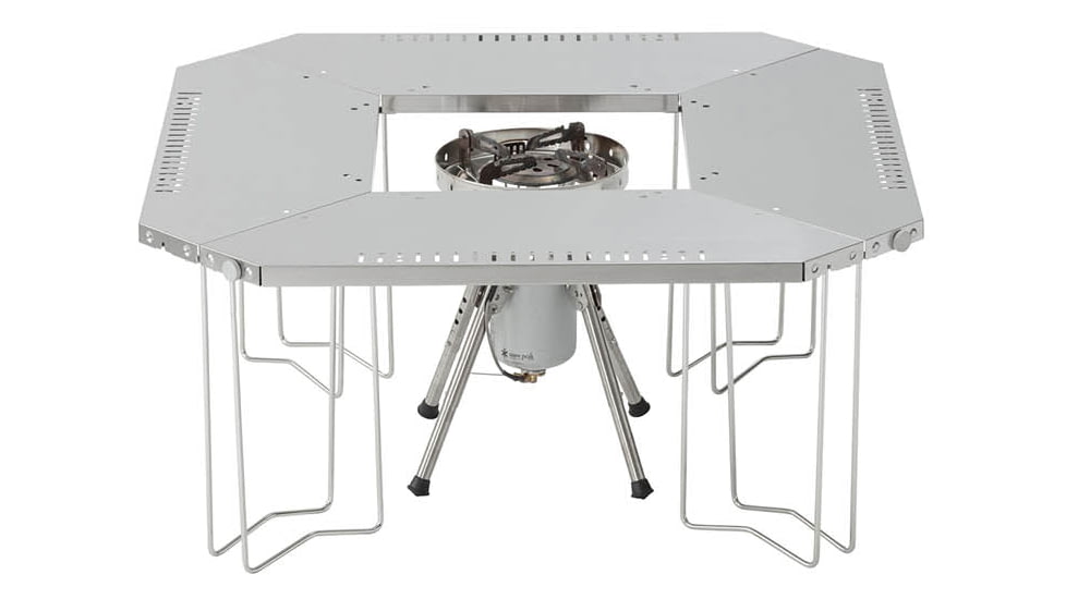 Snow Peak Jikaro Fire Ring Table with Free S&H — CampSaver