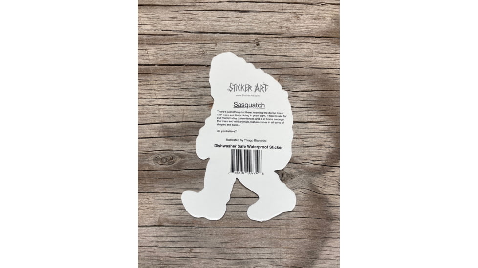 Sticker Art Sasquatch Stiker SASQUATCH — CampSaver