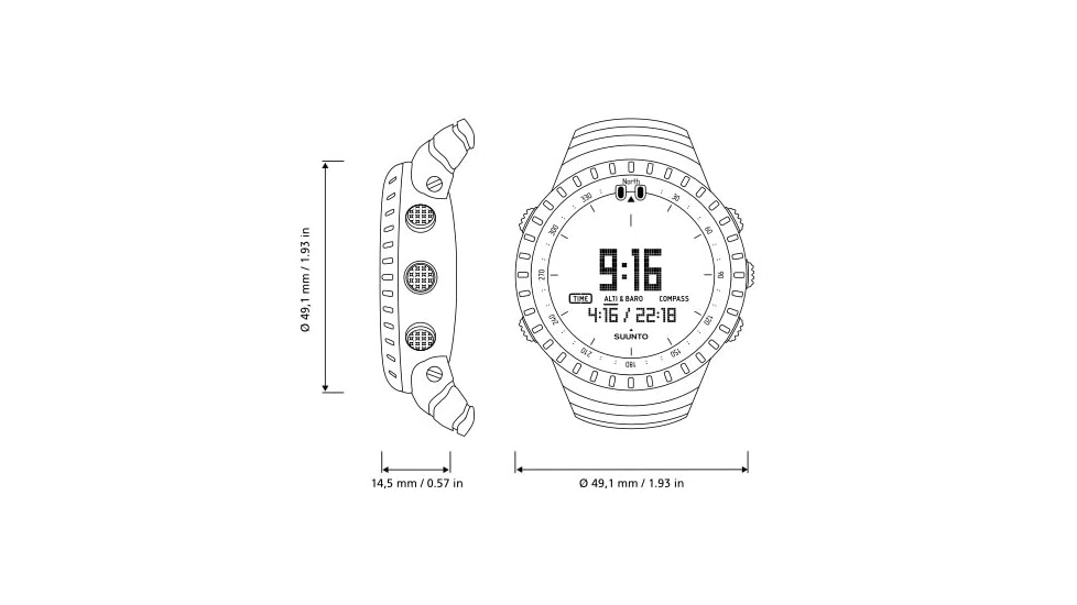 Suunto Core Watch w/ Altimeter and Compass , Up to 20% Off with Free S ...