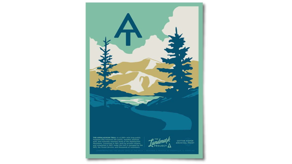 The Landmark Project Appalachian Trail Poster — CampSaver