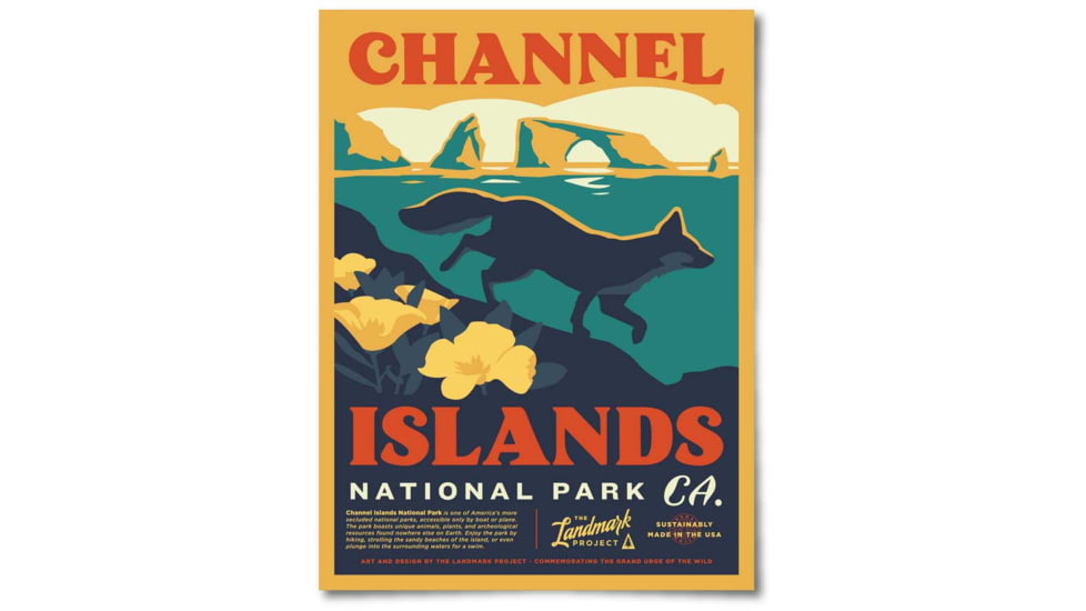 The Landmark Project Channel Islands National Park poster — CampSaver