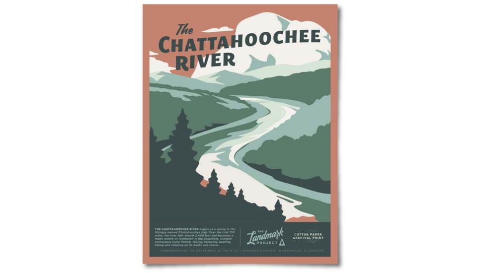 The Landmark Project Chattahooche River Poster — CampSaver