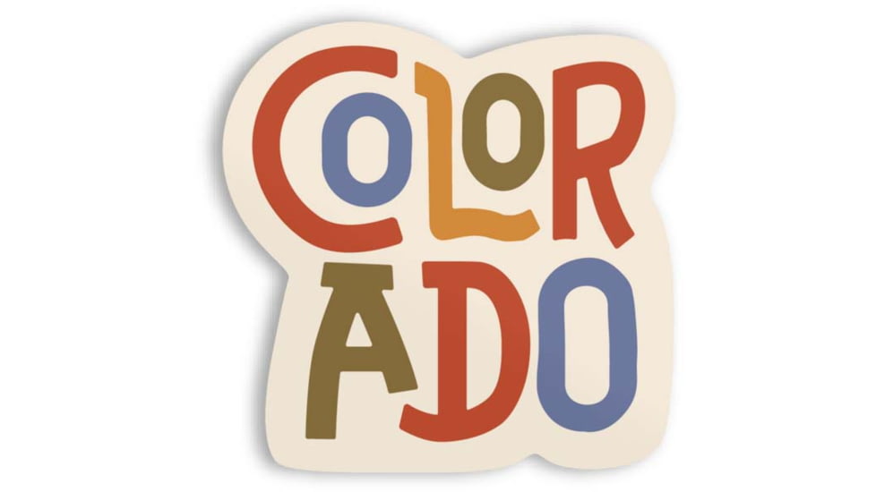 The Landmark Project Colorful Colorado sticker — CampSaver