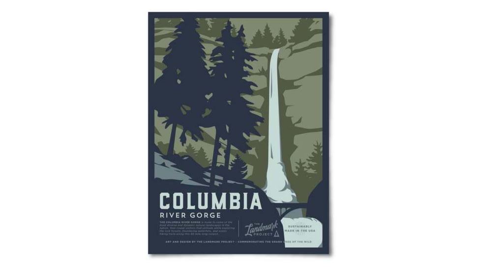 The Landmark Project Columbia River Gorge Poster — CampSaver