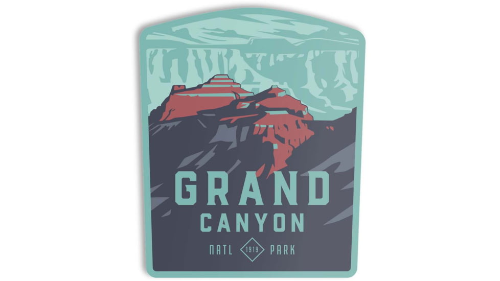 The Landmark Project Grand Canyon National Park North Rim Sticker ...