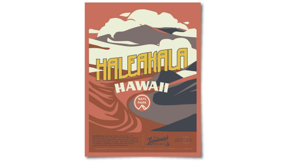 The Landmark Project Haleakala National Park Poster — CampSaver