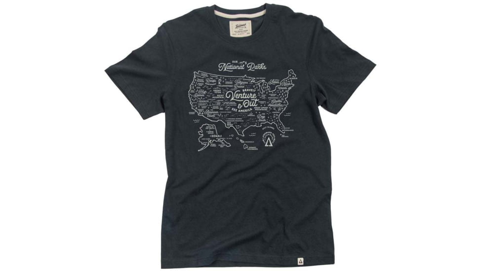 The Landmark Project NPS Map Tee, Organic — CampSaver