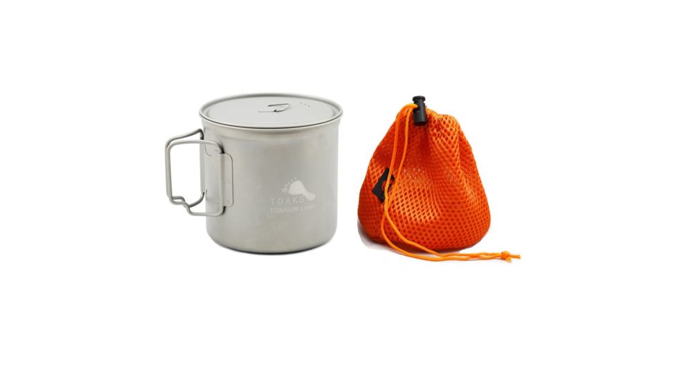 TOAKS Titanium 1100ml Pot — CampSaver