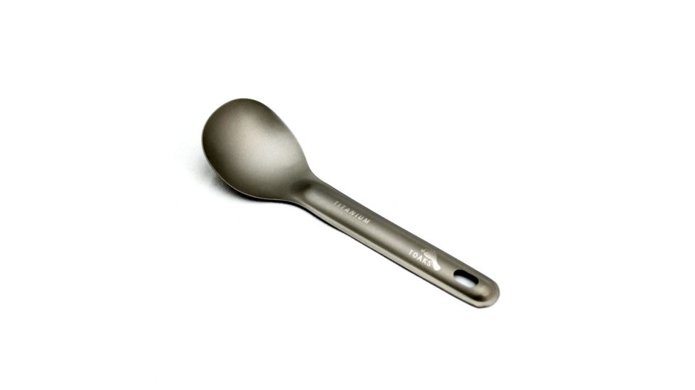 TOAKS Titanium Short Handle Spoon — CampSaver