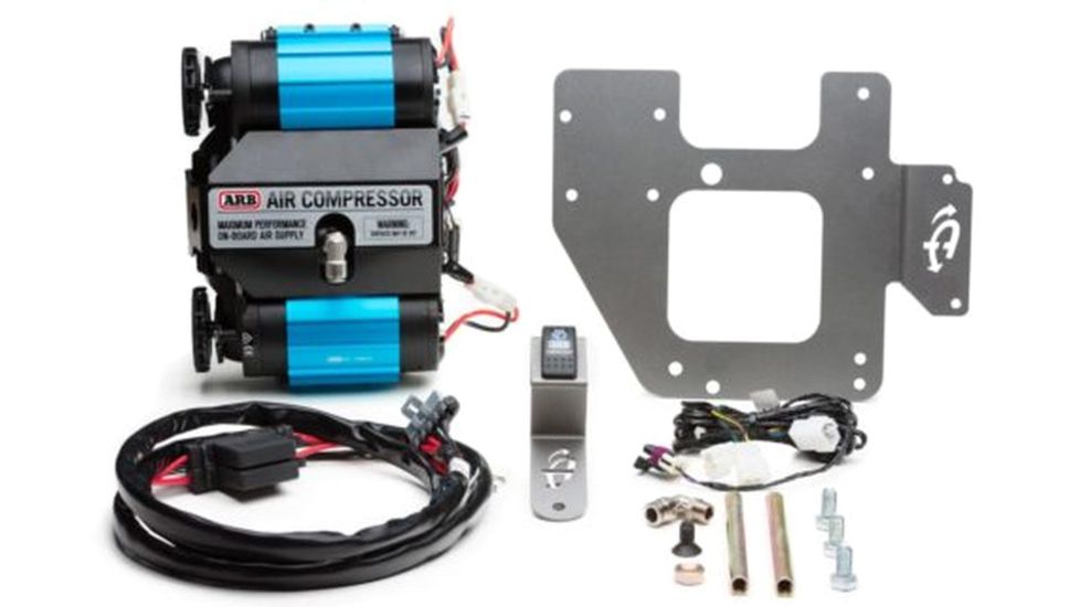 Up Down Air Jeep JK ARB Compressor Mount & Connection Kit — CampSaver