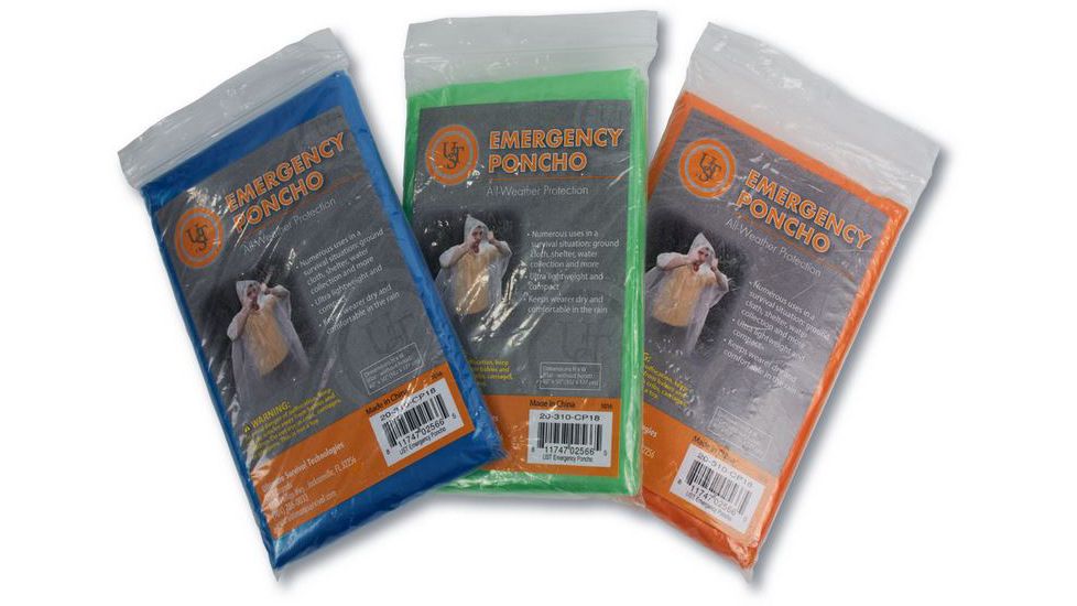 UST Emergency Poncho, PDQ — CampSaver