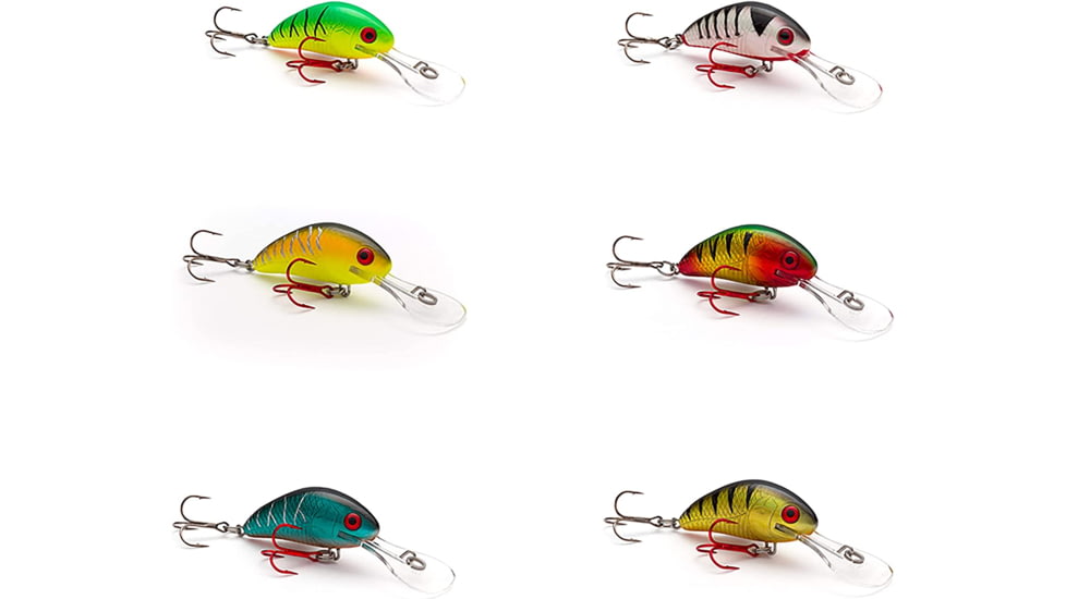 Vexan 6-Pack Rattlin' Wasp Trolling & Crankbait Lures Variety #1 RW 6 ...