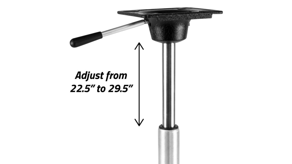 Wise Threaded Power Rise Stand Up Pedestal — CampSaver