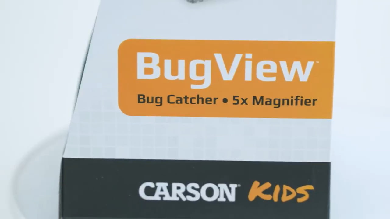 Carson BugView One Hand Bug Catcher with 5x Magnifier Outdoor Green HU ...