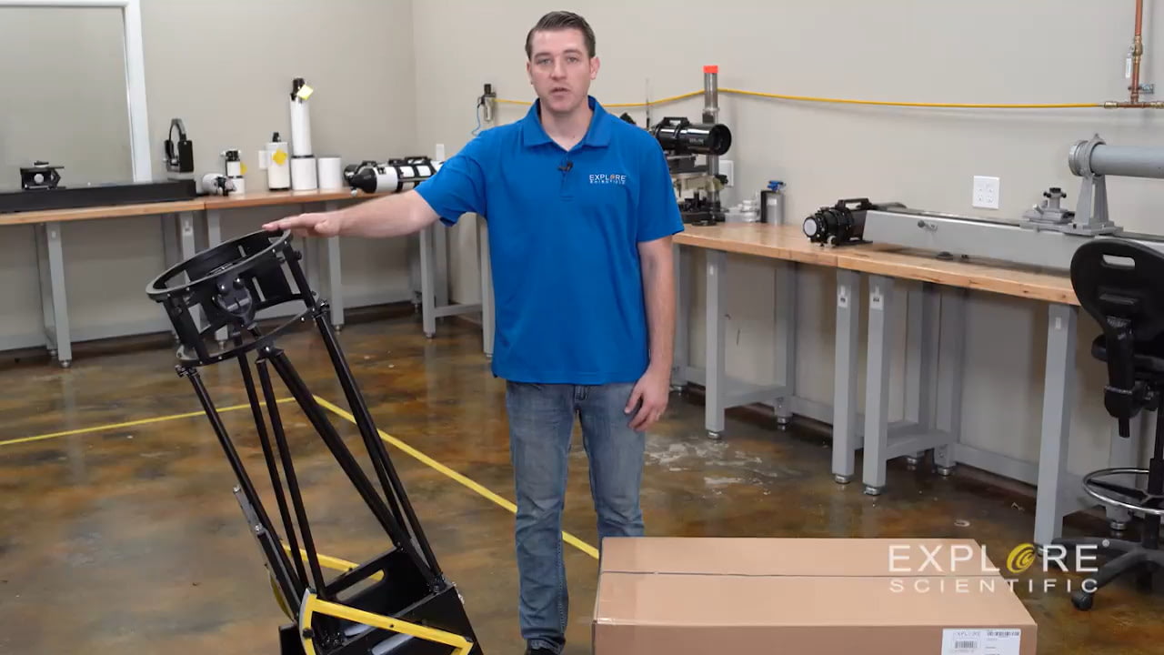 Explore Scientific 12in/305mm Truss Tube Dobsonian Telescope DOB1245-00 ...