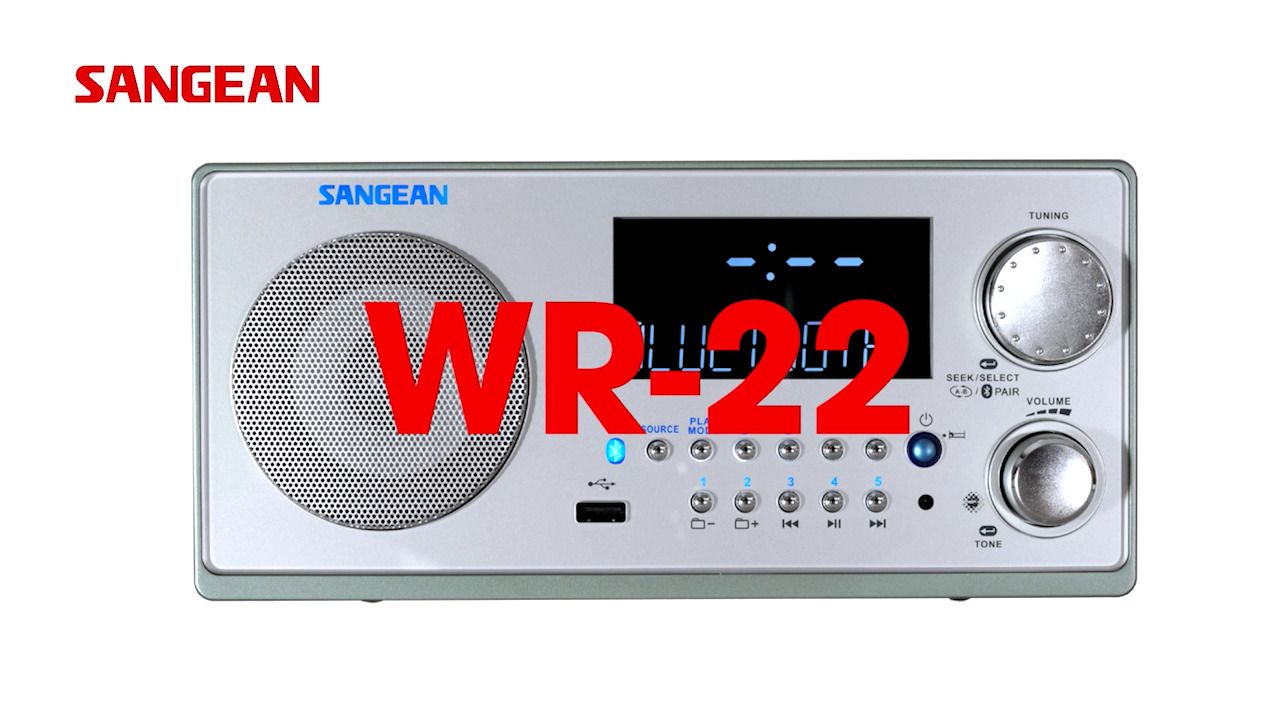 Sangean AM/FM-RDS Radio w/ Bluetooth — CampSaver