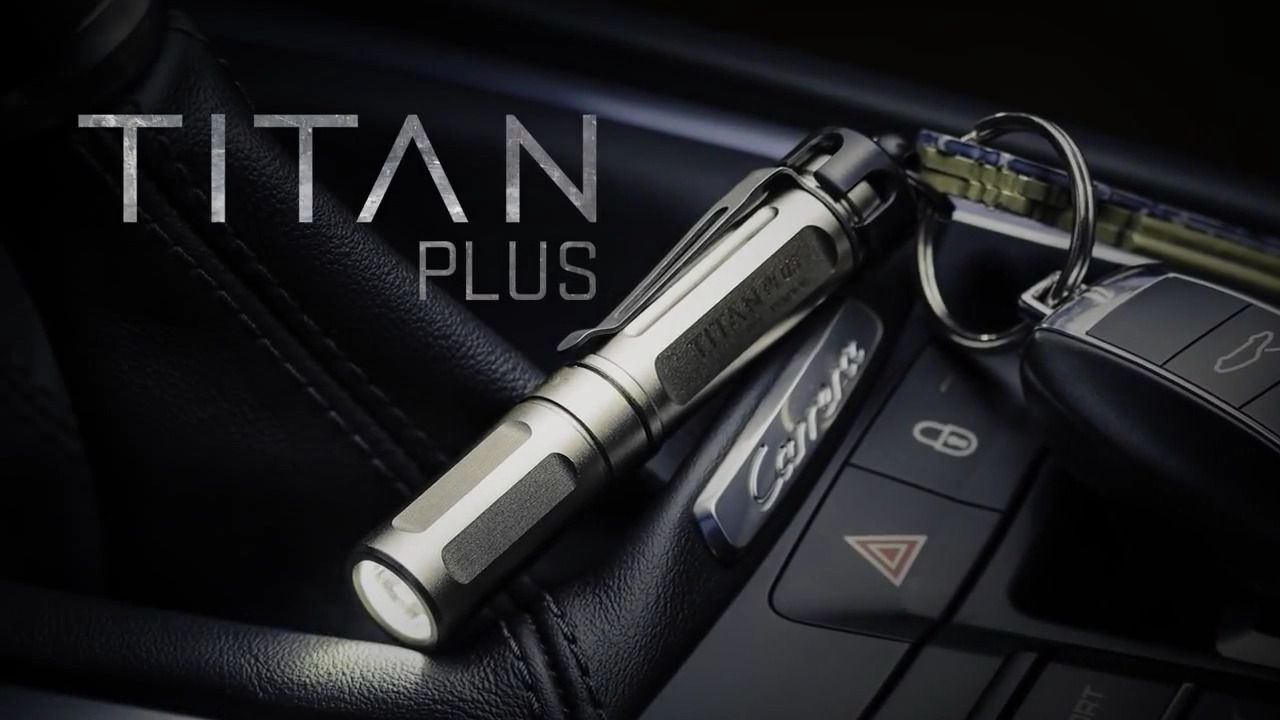 SureFire Titan Plus Ultra Compact Triple Output Flashlight TITAN-B with Free S&H — CampSaver