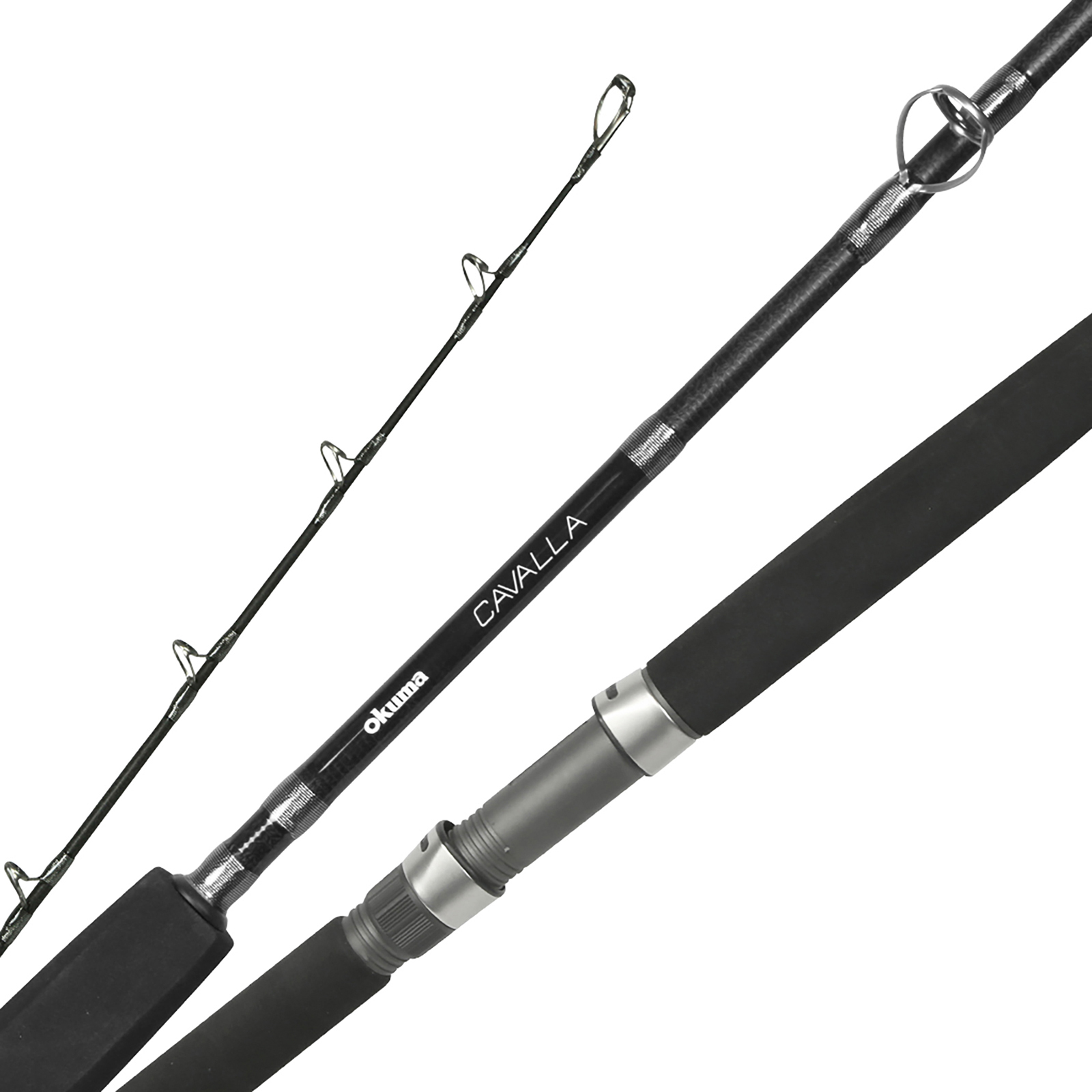 Okuma Cavalla Rod, 24-Ton Carbon Rod, Blanks, Seaguides Fuji Reel Seat ...