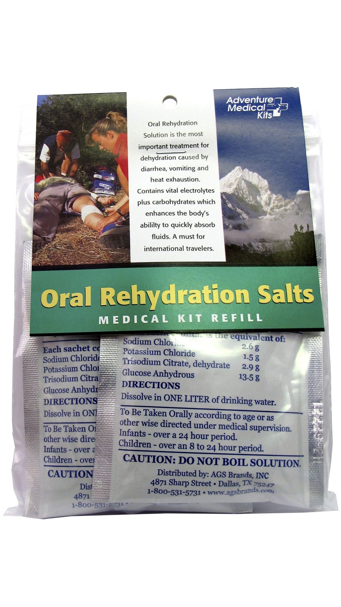 Adventure Medical Kits Oral Rehydration Salts — CampSaver