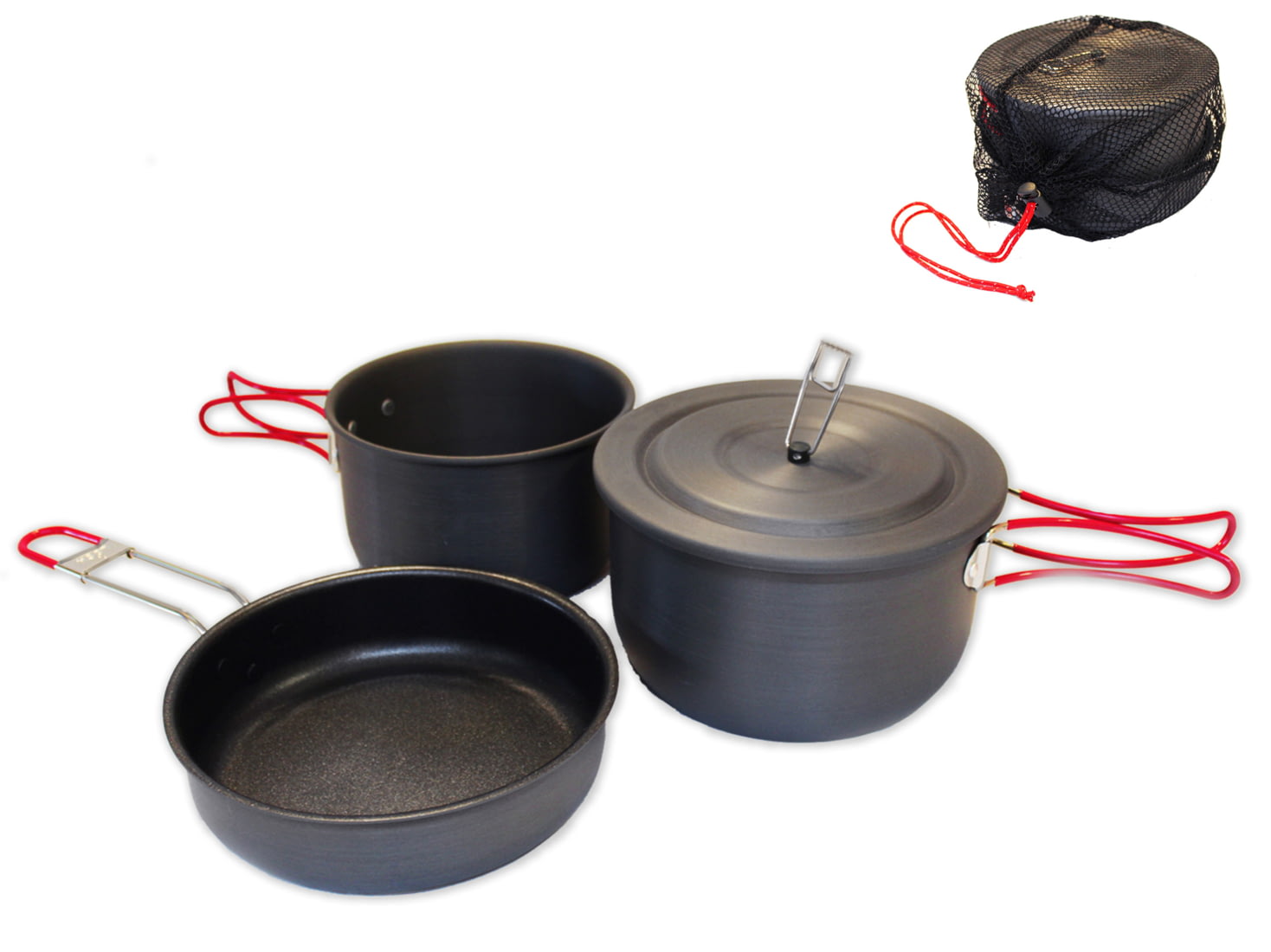 Alpine Mountain Gear Hard-Anodized Camping Cook Set — CampSaver