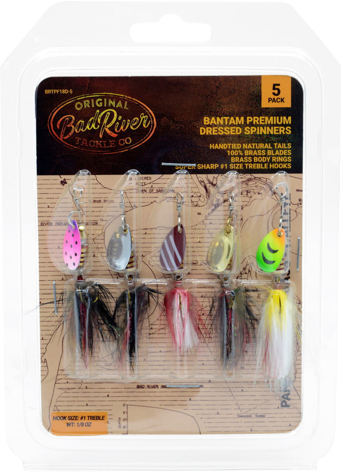 Bad River Trout, Panfish, Stream Bass Spinner Kit — CampSaver