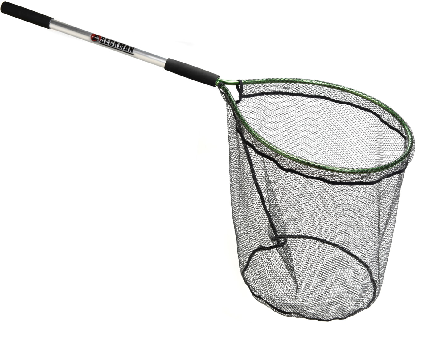 Beckman Landing Net 19 x 24 hoop, PVC 20 Deep, Fixed 42 — CampSaver
