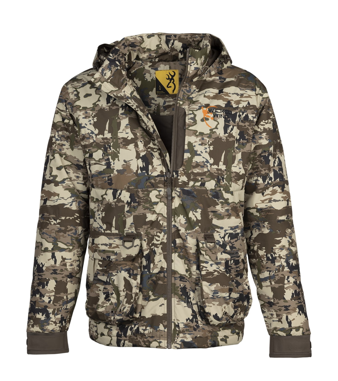Browning Wicked Wing Waterfowl Insulated Wader Jacket - Mens , Up to 41 ...