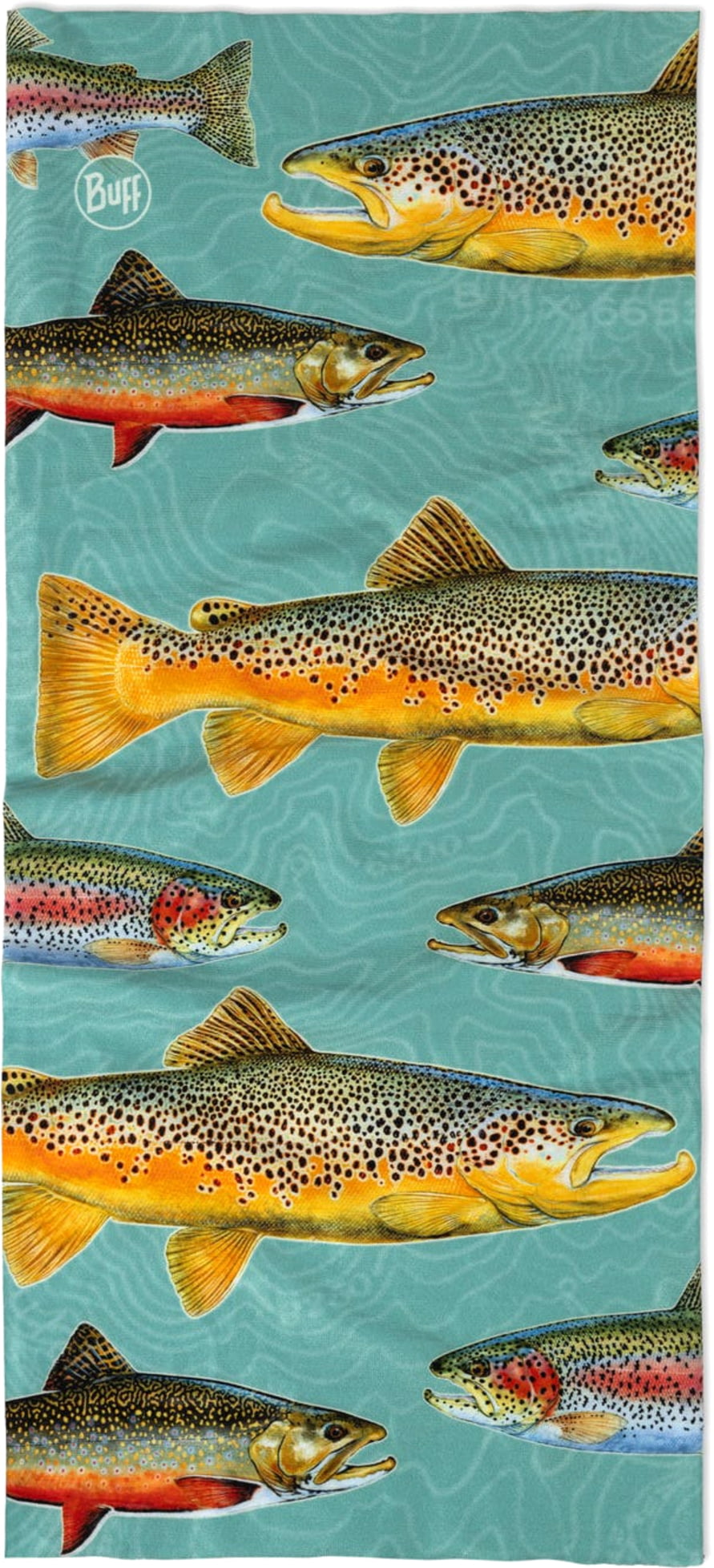 Buff Coolnet Uv Abachar Trout Neckwear 133843.555.10.00 — CampSaver